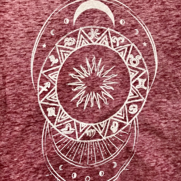 L.O.L. Vintage | Tops | Vintagestyle Boho Burnout Tee | Poshmark